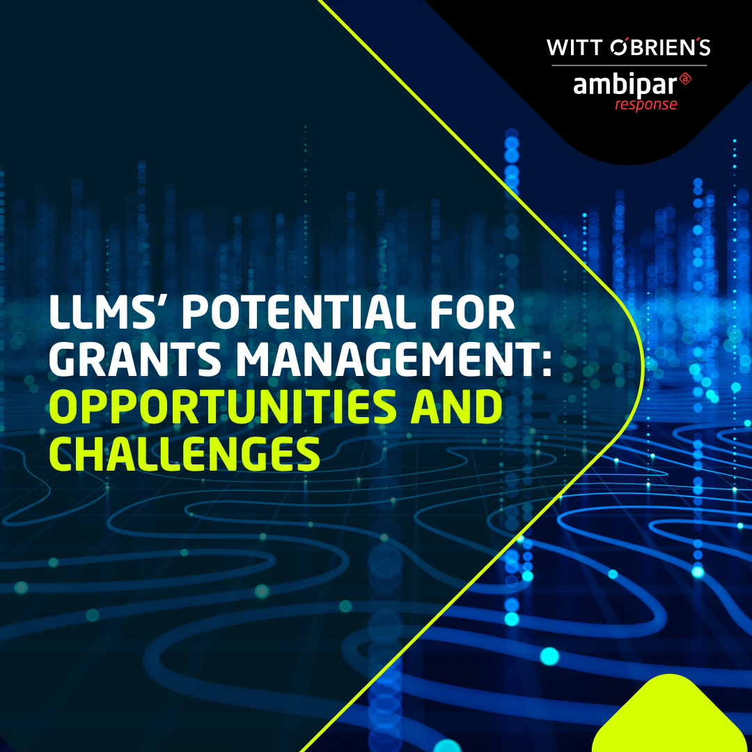 Large Language Models’ Potential for Grants Management: Opportunities and Challenges